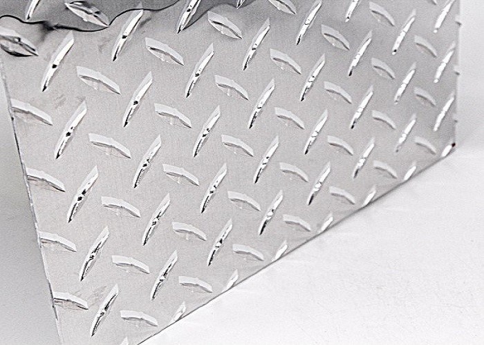 Brite Finish 1/4 Aluminum Diamond Plate Sheets 3003 For Ramps / Truck Box